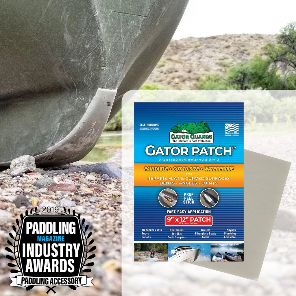 Skeg Guard GATOR GUARDS Patch Fiberglass Reinforced Repair Crack Keel Guard